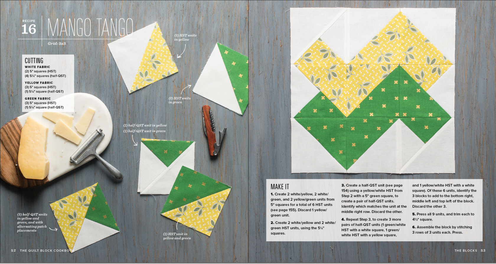 The Quilt Block Cookbook – Lucky Spool